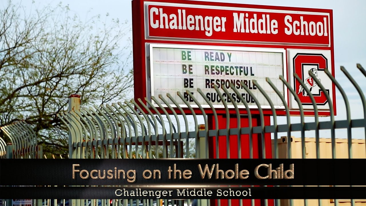 Focusing On The Whole Child: Challenger Middle School - YouTube