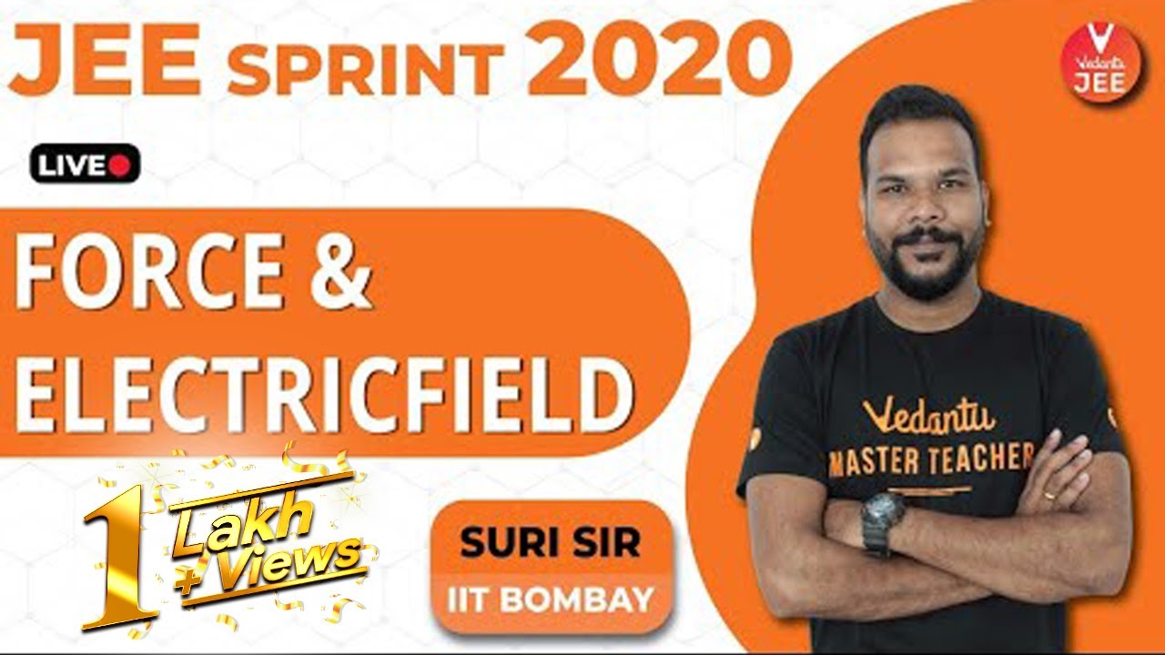 Electric Force and Electric Field | JEE Sprint 2020 | JEE 2020 | IIT JEE Physics | IIT JEE Main ...