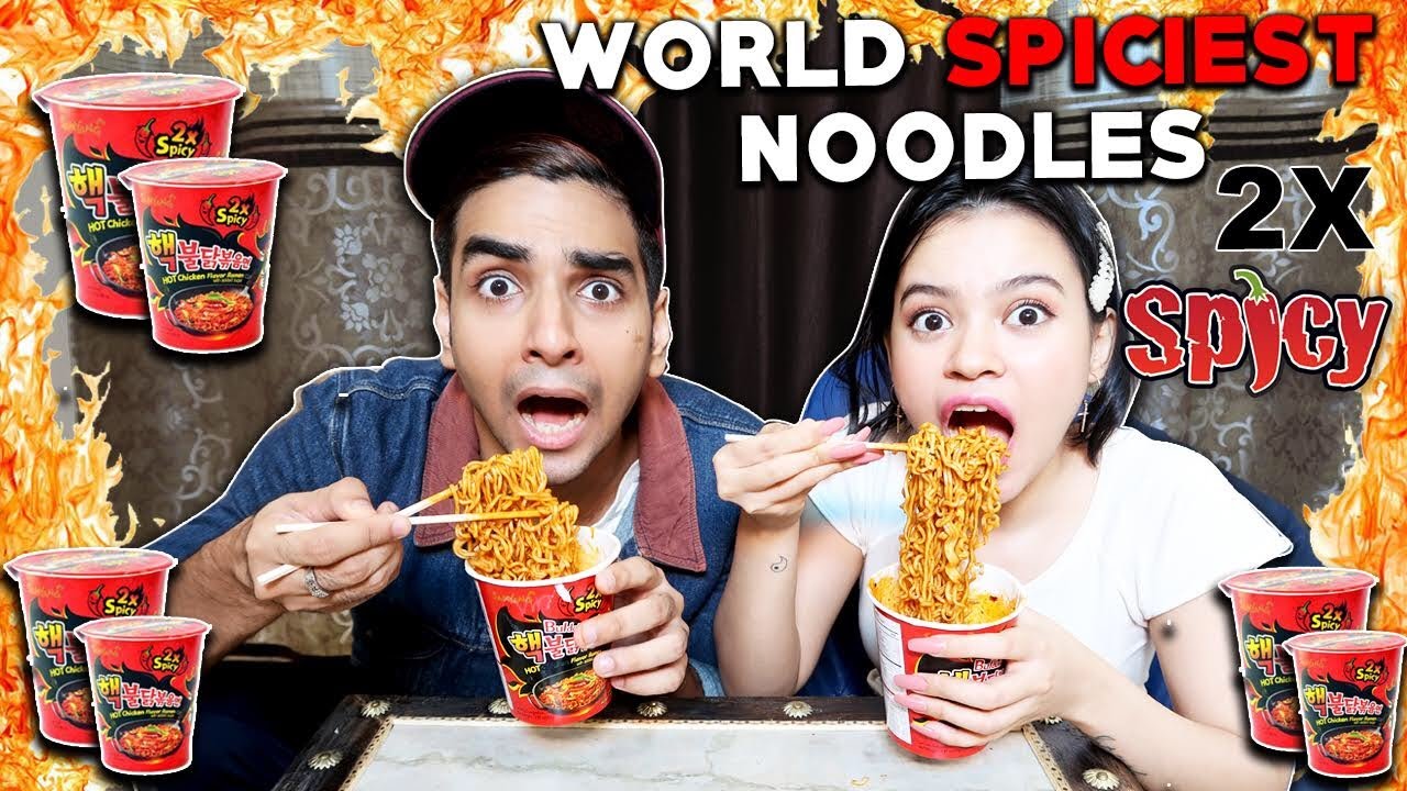 2X NUCLEAR FIRE NOODLE CHALLENGE(Indian version) 🔥LAKSHAY THAKUR - YouTube