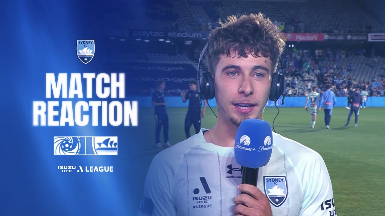 Tiago Quintal | Match Reaction CCM (A) - Isuzu UTE A-League 2025/26 ...
