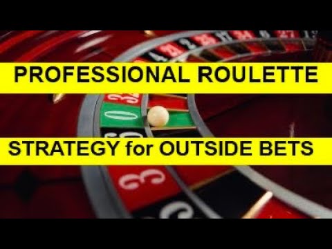 Professional Roulette Strategy for Outside Bets - YouTube