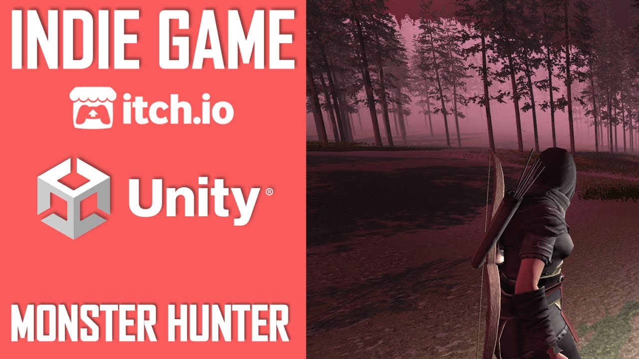 REACTING TO 'MONSTER HUNTER' | INDIE GAME MADE IN UNITY - YouTube