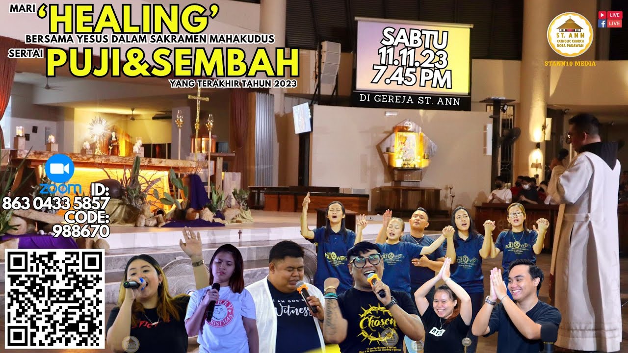 Kebaktian | Puji & Sembah dengan Penyembuhan, November 2023 - YouTube