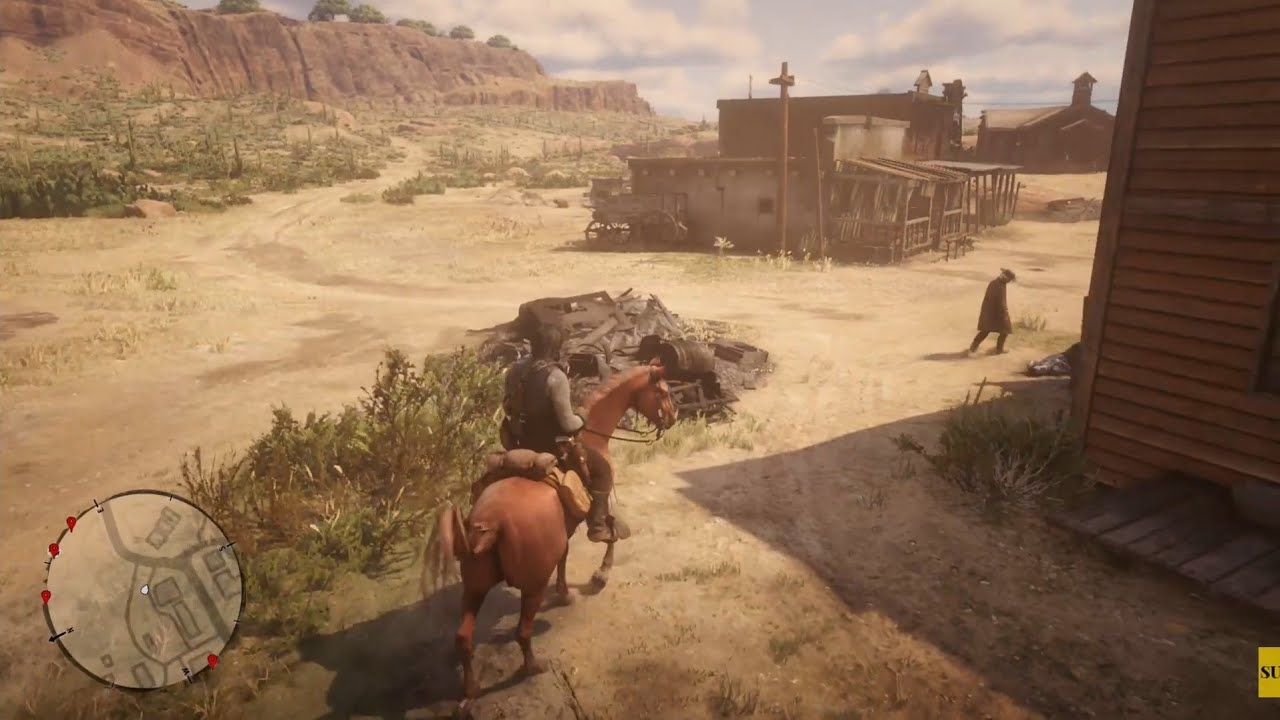 Ambient Ride From Armadillo to Lake Don Julio | Red Dead Redemption 2 ...