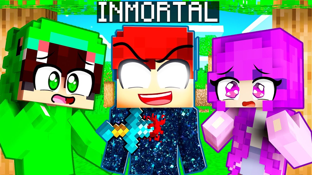 MAGA es INMORTAL en MINECRAFT - YouTube