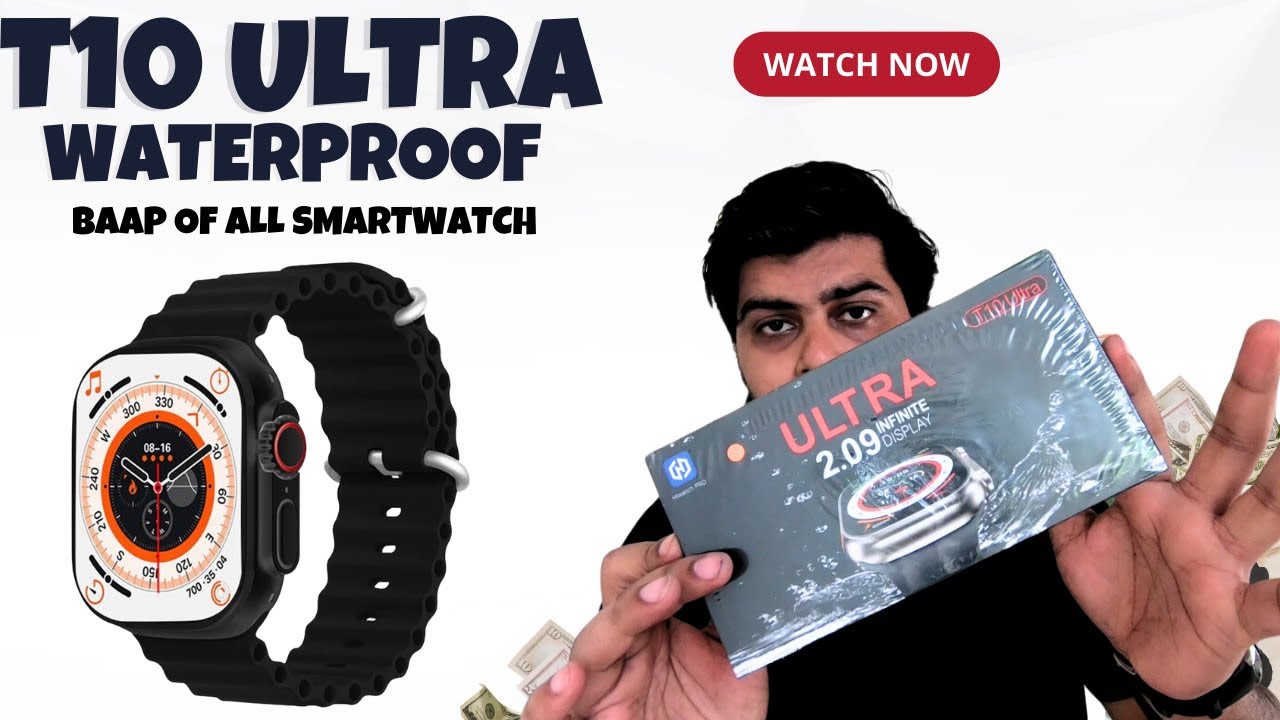 T10 ULTRA SMARTWATCH | WATERPROOF | 49MM STRAP LOCK WITH SCREW | ALL ...