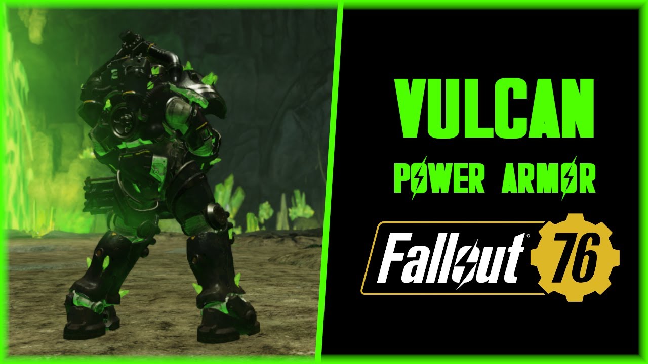 Fallout76 | ¿La Armadura Vulcan SUPERA a la T-65 en Fallout 76? - YouTube