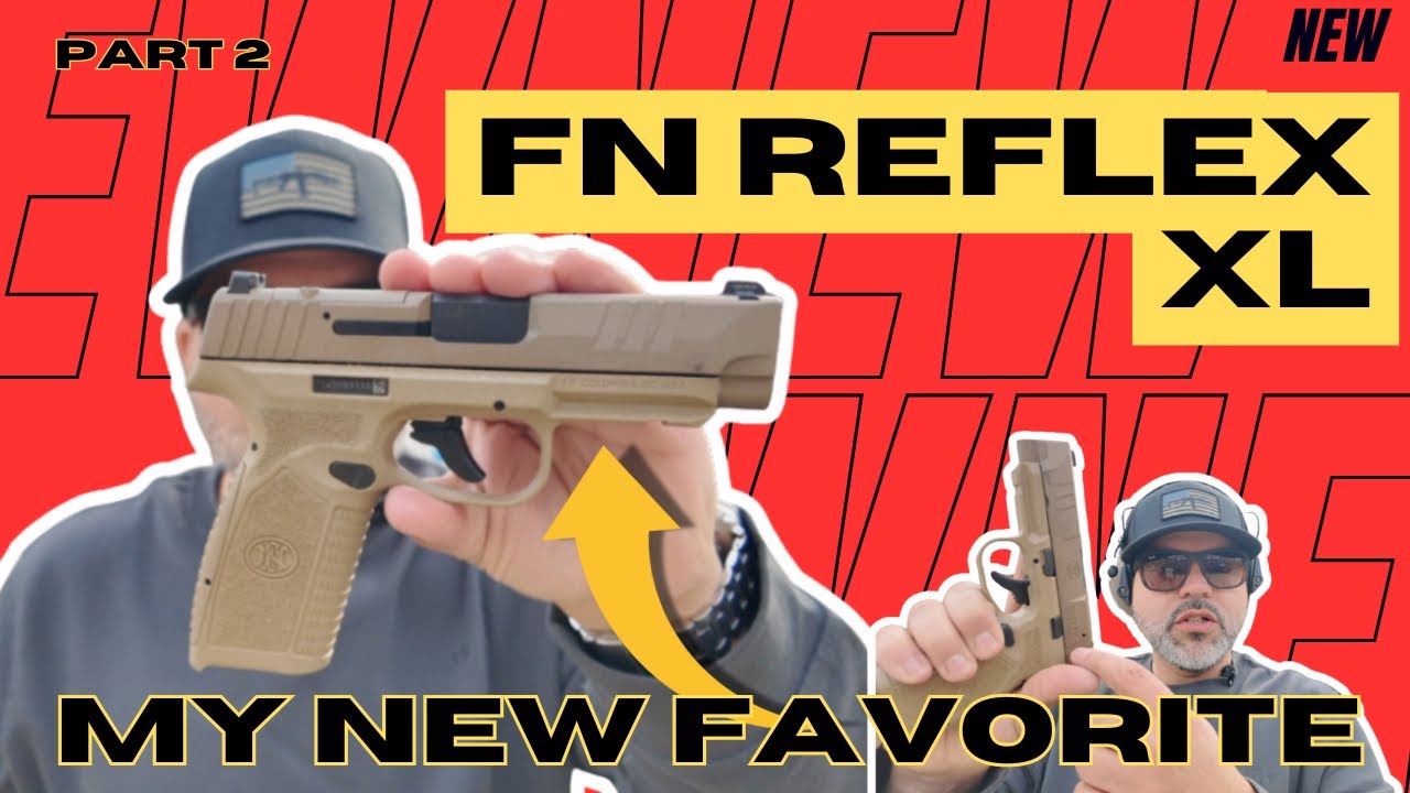 First Shots | FN REFLEX XL | Best EDC option yet! (part2) - YouTube