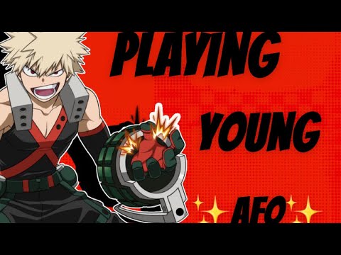 Playing MHUR again! (finally got the new AFO character!) - YouTube