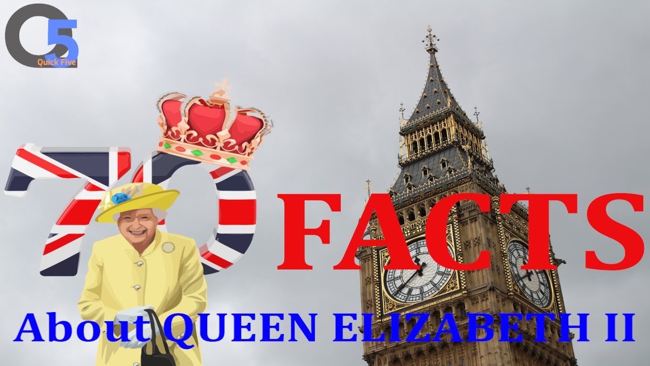 70 Facts About Queen Elizabeth II - Quick Five - YouTube