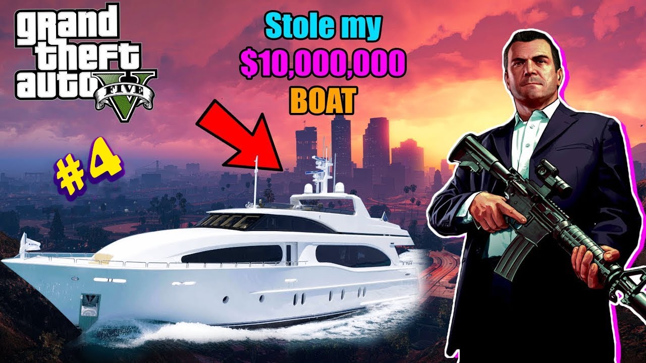 He stole my 10,000,000 boat 😡 |Father/Son mission |#4 - YouTube