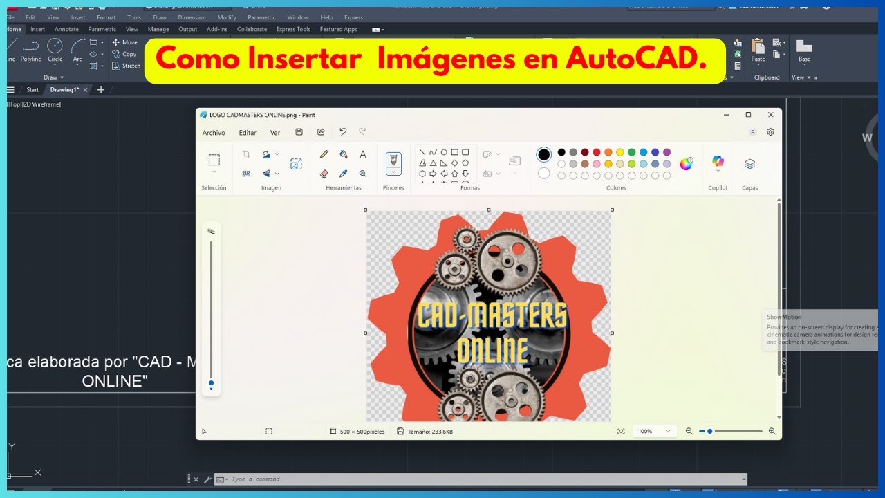 Como insertar imágenes en AutoCAD sin Que se eliminen PASO A PASO - YouTube
