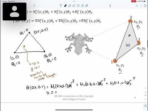 ME489 Introduction to FE Lecture 13: finite element interpolation in 2D - YouTube