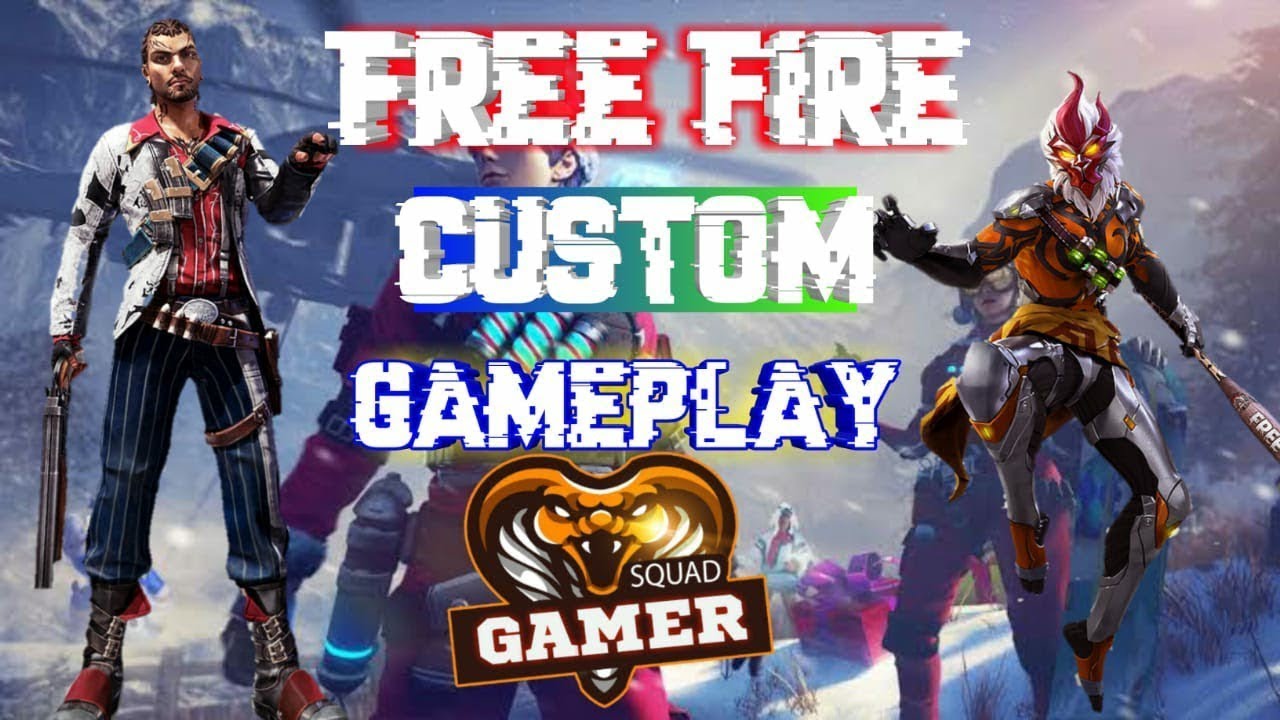 FREE FIRE CUSTOM LIVE GAMEPLAY - YouTube