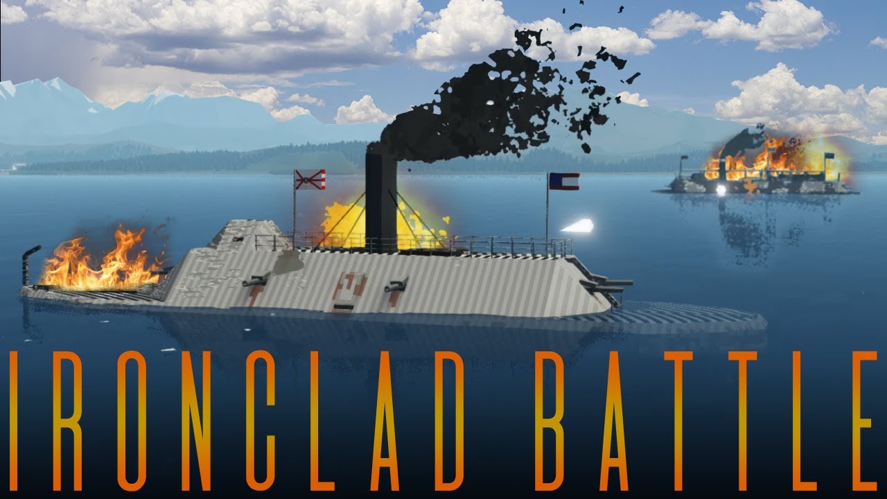 Multiplayer Ironclad Battle! - Stormworks Multiplayer - YouTube