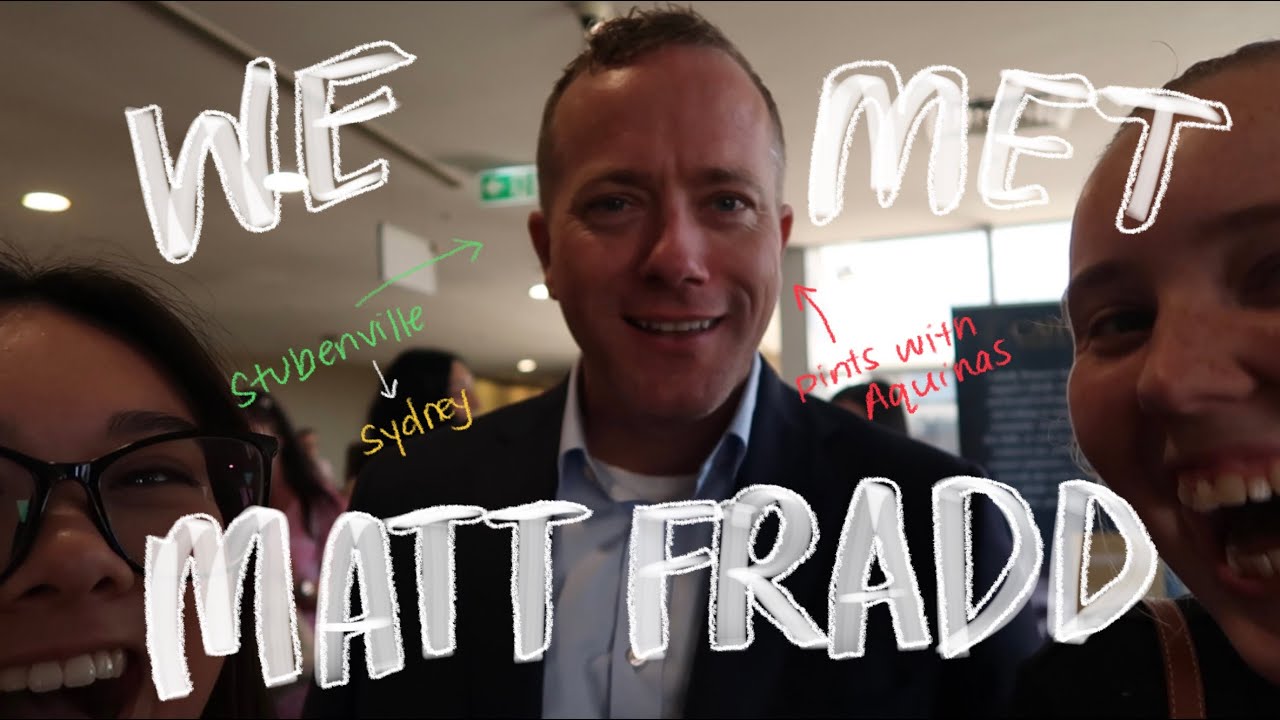 WE MET MATT FRADD!! Aus tour 2023 - YouTube