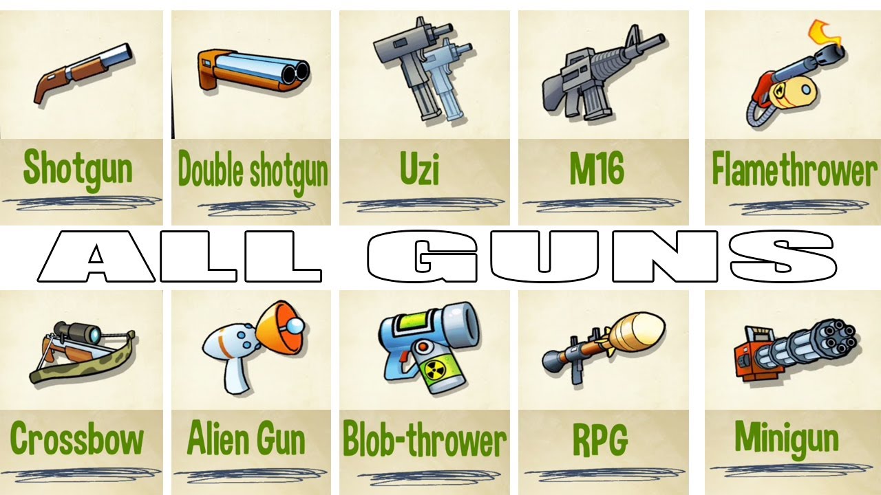 Swamp Attack All Weapons | Max Level - YouTube