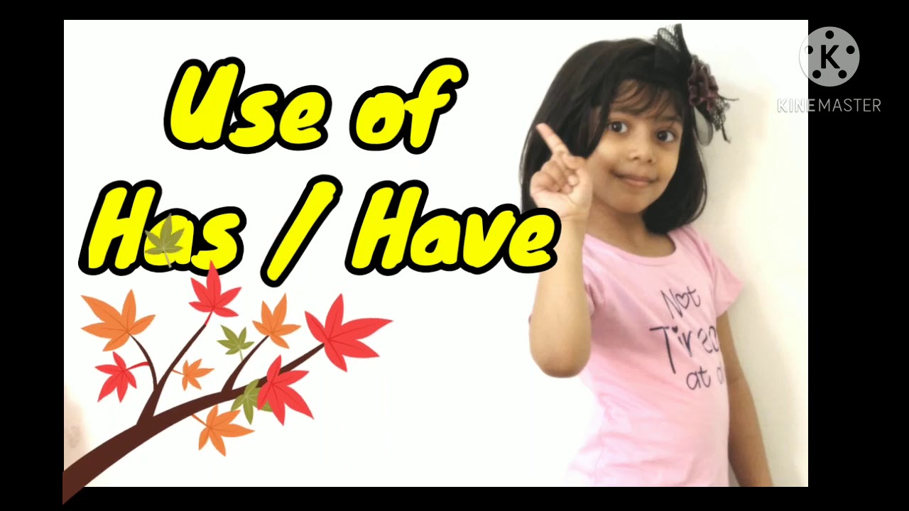 Use of HAS/HAVE for Kids | English Grammar | Grade 1 - YouTube