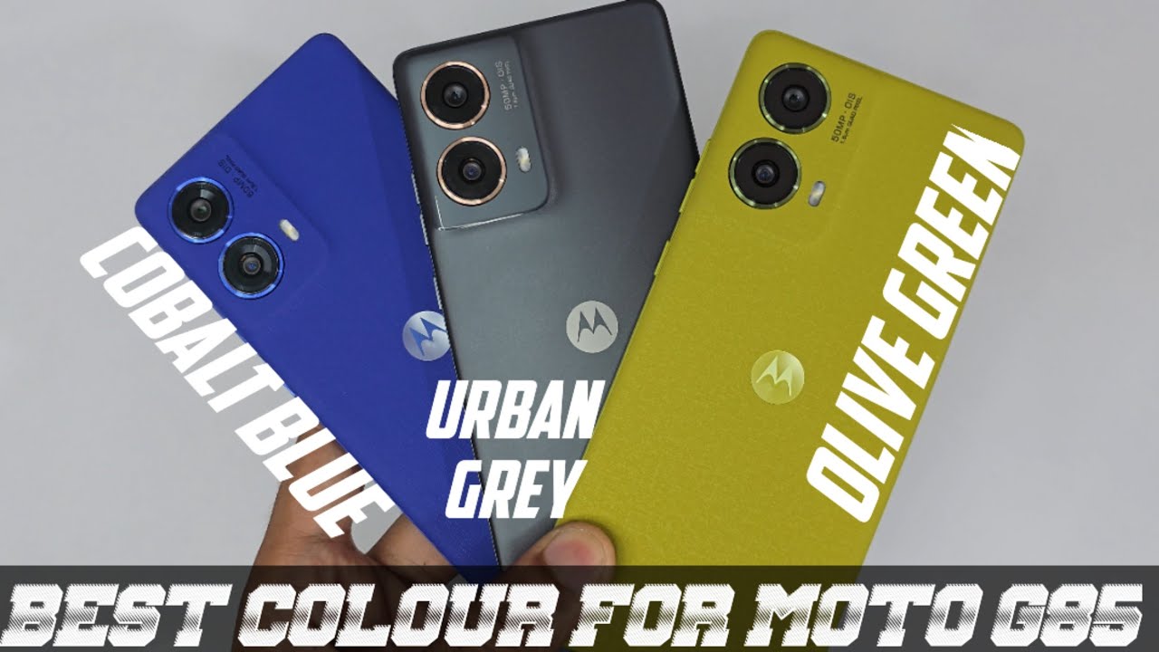 Moto G85 Unboxing All colours - YouTube