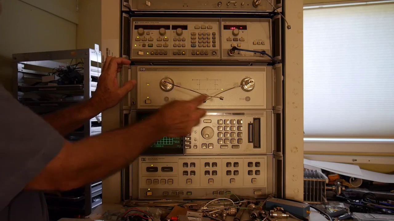 #268 using a vector network analyzer VNA to test a coax cable - YouTube