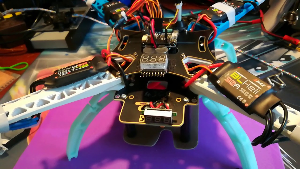 Quadcopter gps inav budget build - YouTube