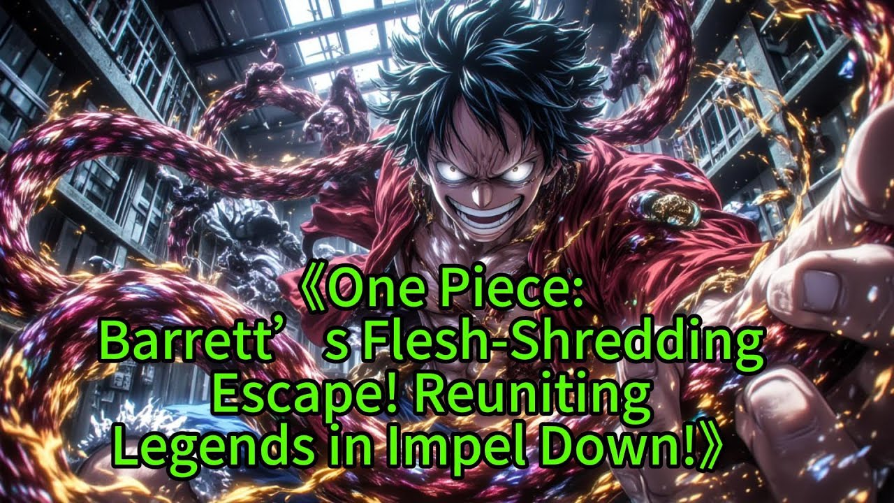 《One Piece:Barrett’s Flesh-ShreddingEscape! ReunitingLegends in Impel ...
