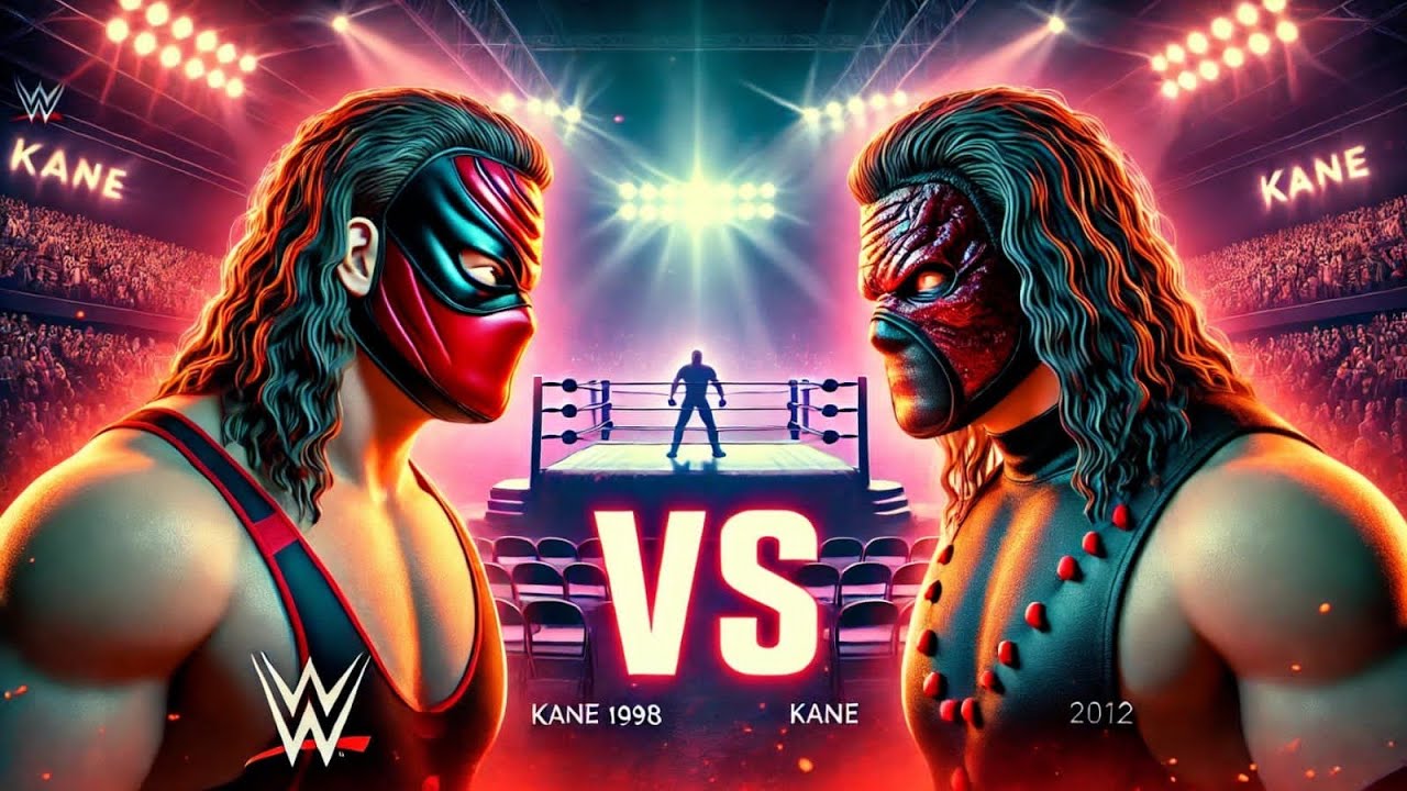 WWE Kane 98 vs Kane 2k18 - YouTube
