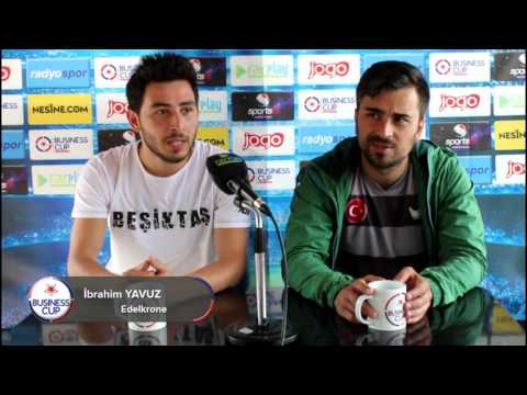 Business Cup 2016 Maç sonrası basın toplantısı edelkrone - İbrahim Yavuz