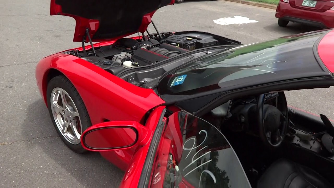2001 C5 Corvette LS1 Engine For Sale - YouTube