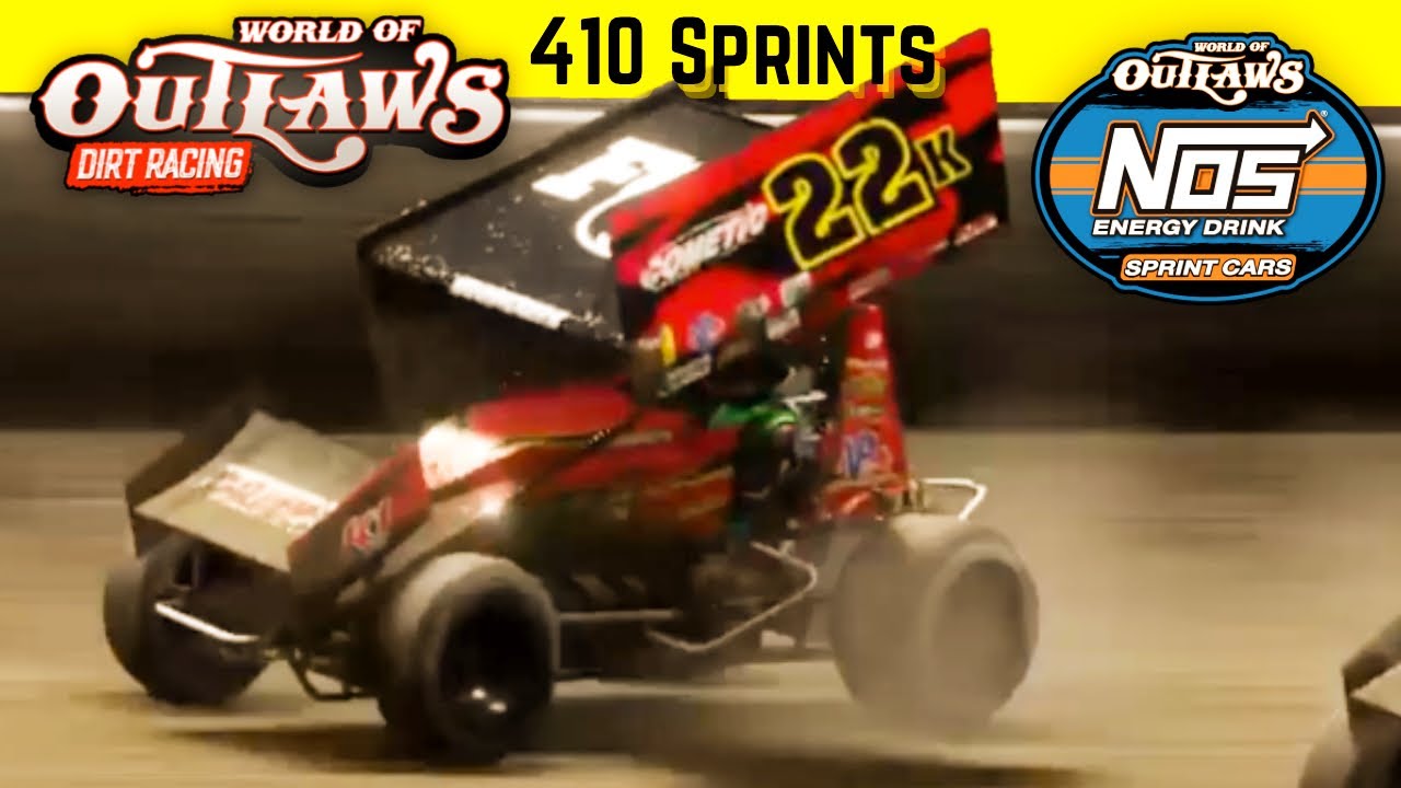 World of Outlaws 410 Sprint League at Texas Motor Speedway - YouTube