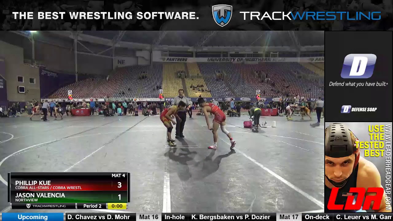 Junior 126 Phillip Kue COBRA ALL-STARS - Cobra Wrestl Vs Jason Valencia ...