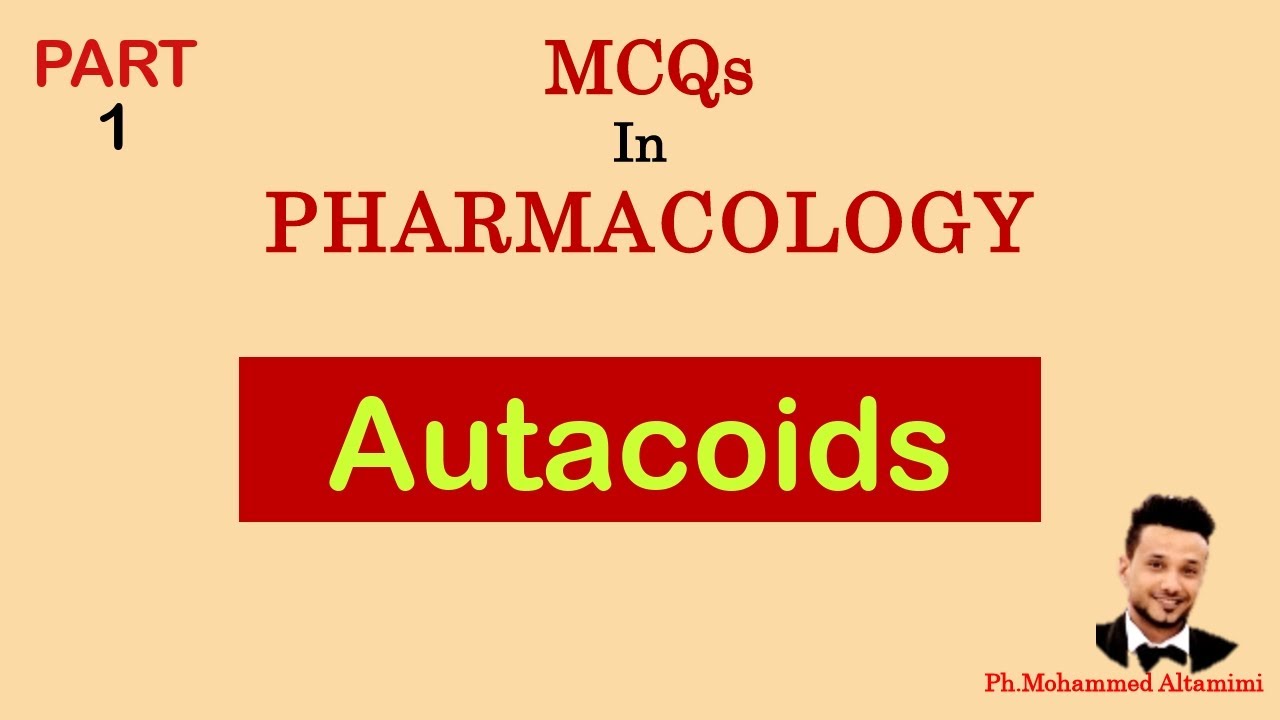 #Autacoids drugs || MCQs || part-1 || pharmacology - YouTube