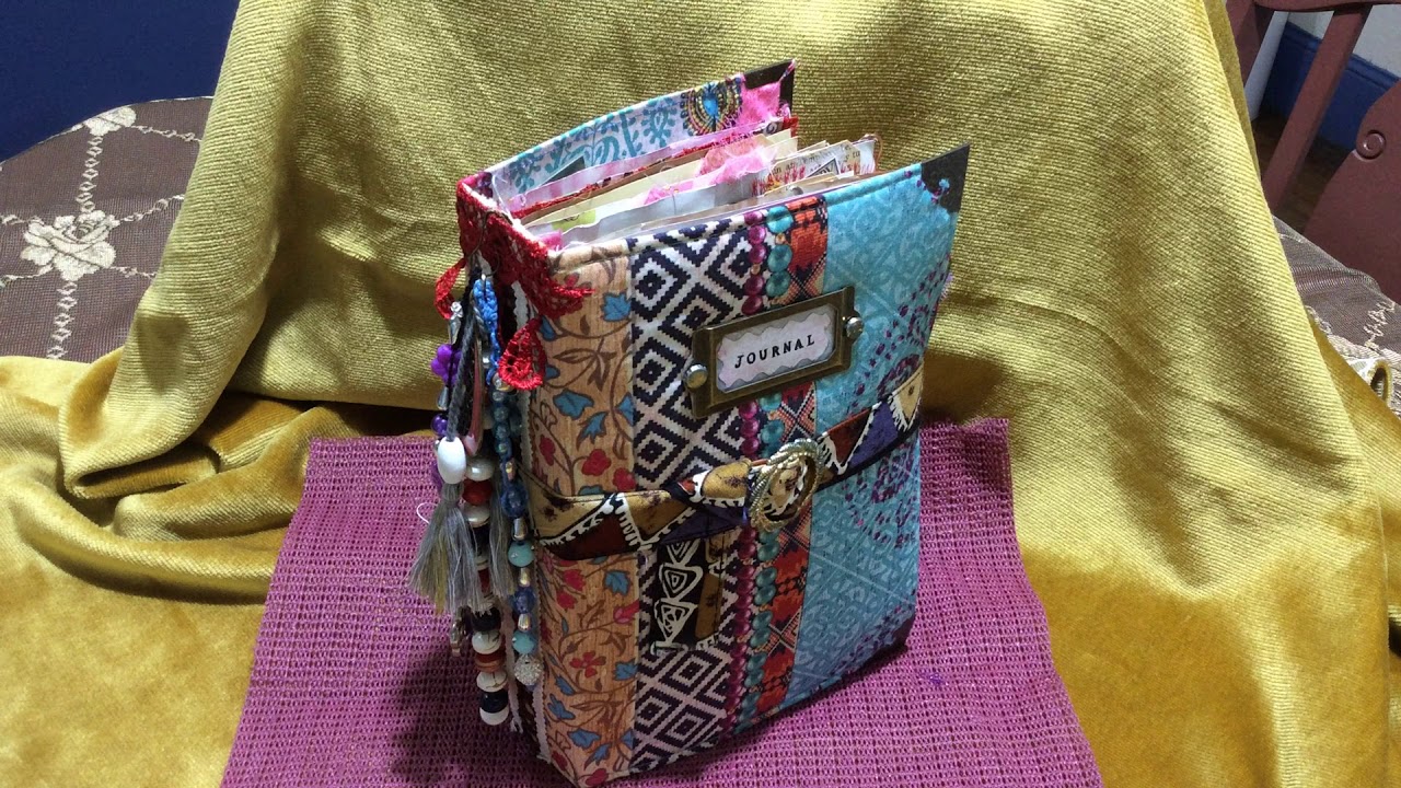 (SOLD) BoHo/Gypsy Junk Journal Part1 - YouTube