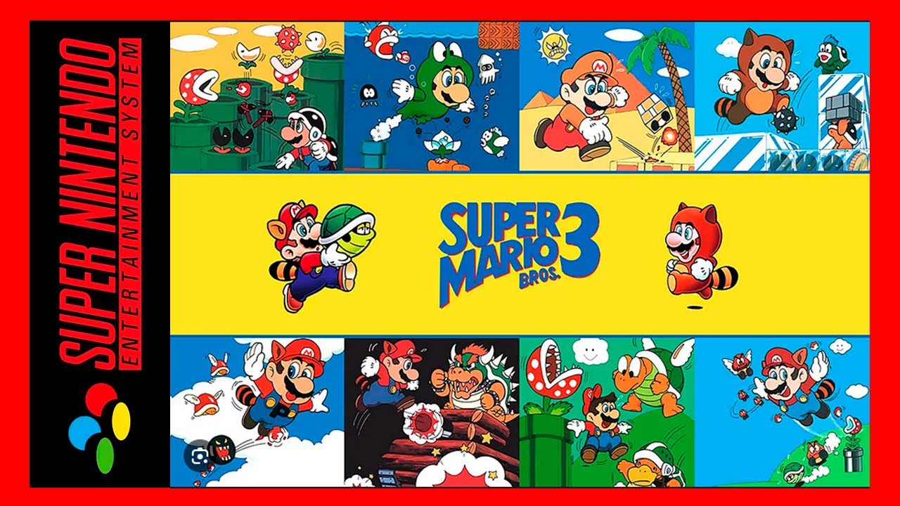 SUPER MARIO BROS. 3 GAMEPLAY 2 PLAYERS [ SUPER MARIO ALL-STARS ] - YouTube