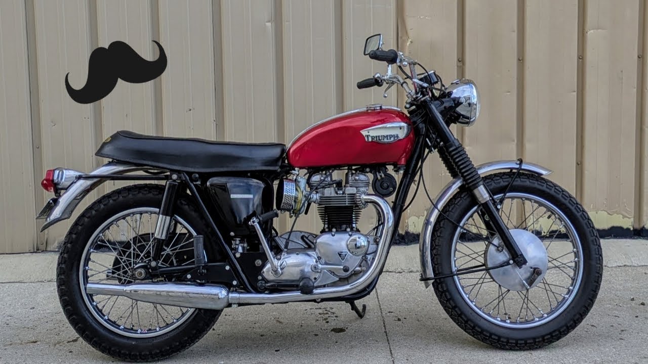 Beautiful 1968 Triumph Bonneville 650 - Let's Ride - Wahoo! - YouTube