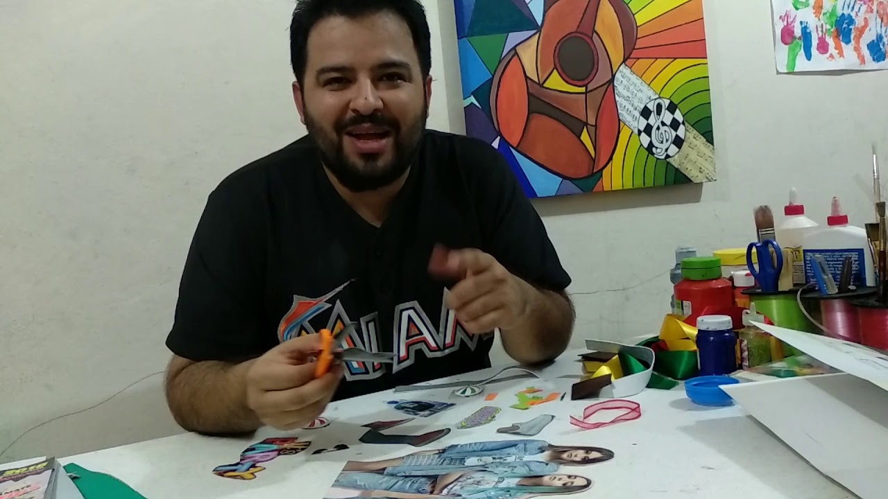Técnica Collage para niños - YouTube