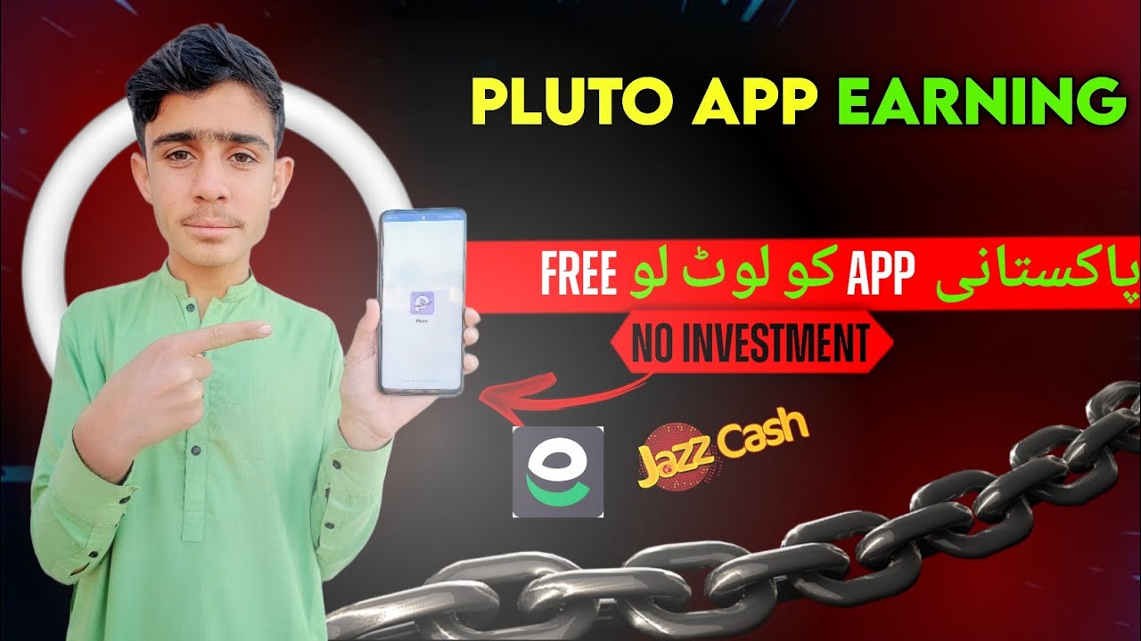 Pluto App Earning Apni App Pakistani App Withdraw jazzcash and easypaisa - YouTube