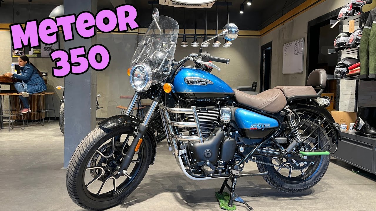 Royal Enfield Meteor 350 Top Model Detailed Walkaround 😍 | Chassis ...
