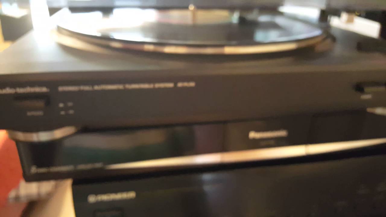 Audio technics at-pl50 - YouTube