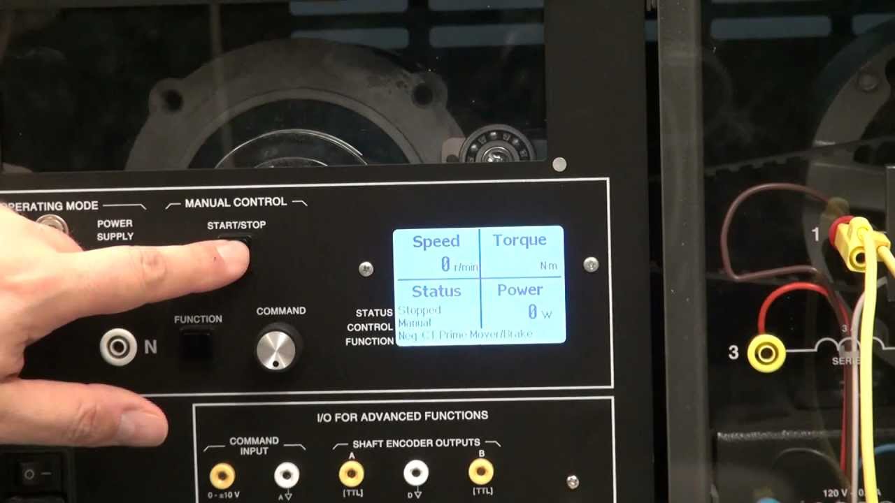 Motors torque versus speed: Elevator system simulation in a classroom ...