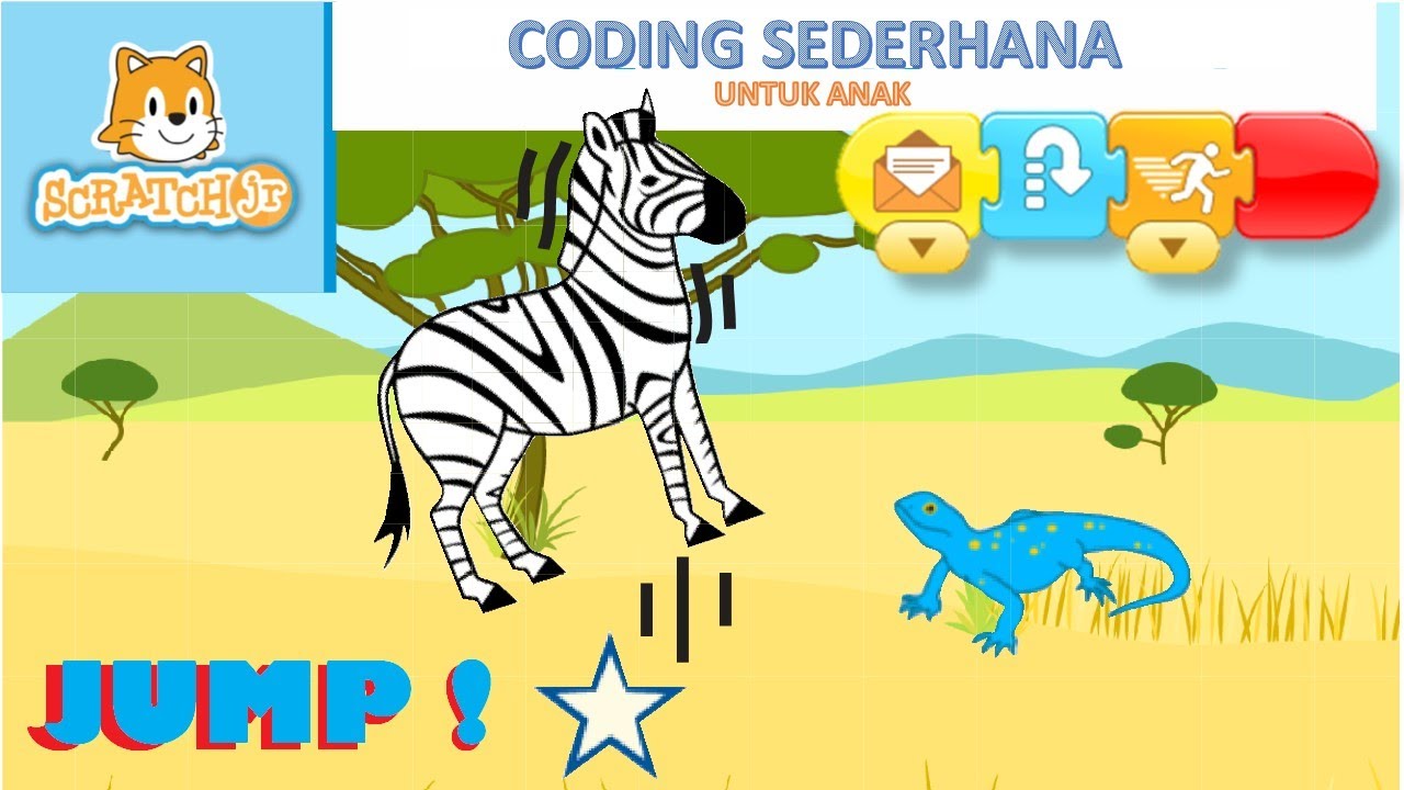 Scratch Jr Membuat Jumping Game Scratch Jr Coding Scratch Jr 5173