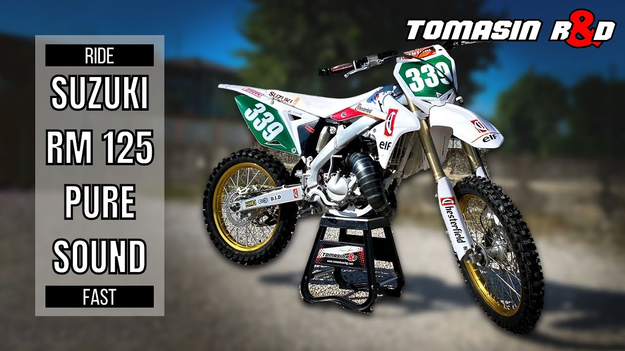 SUZUKI RM 125 AF PURE SOUND - YouTube