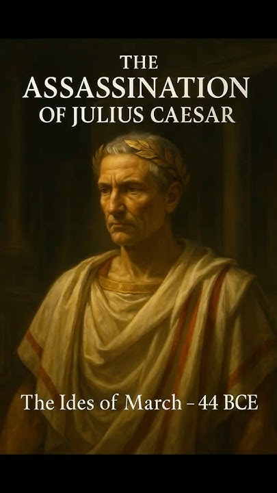 The Assassination of Julius Caesar | 44 BCE – The Ides of March #rome #caesar #historyshorts ...