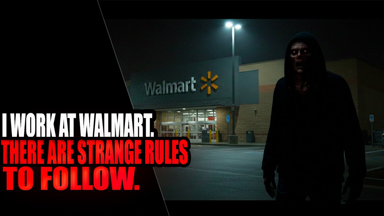 I Work at Walmart. There are STRANGE RULES to Follow. CREEPYPASTA SCARY ...