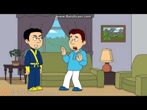 Kenneth Jumps On The Sofa And Gets Grounded - YouTube