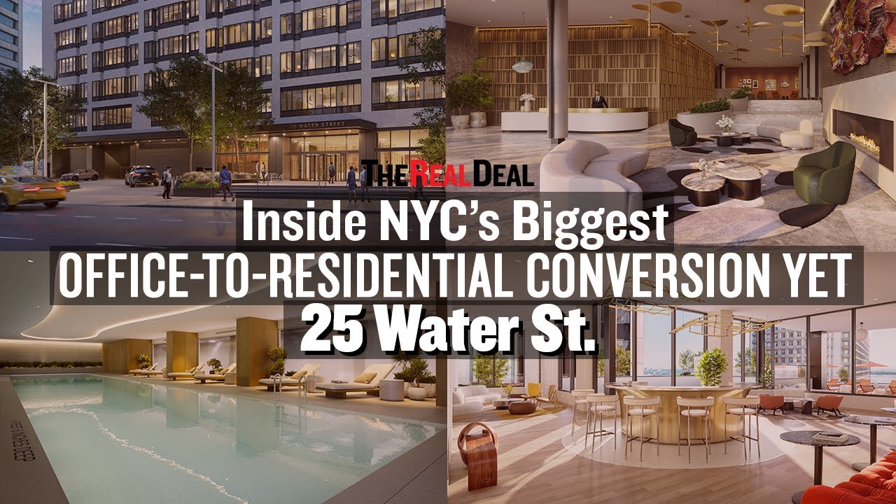 Inside the largest office to resi conversion in the country, 25 Water ...