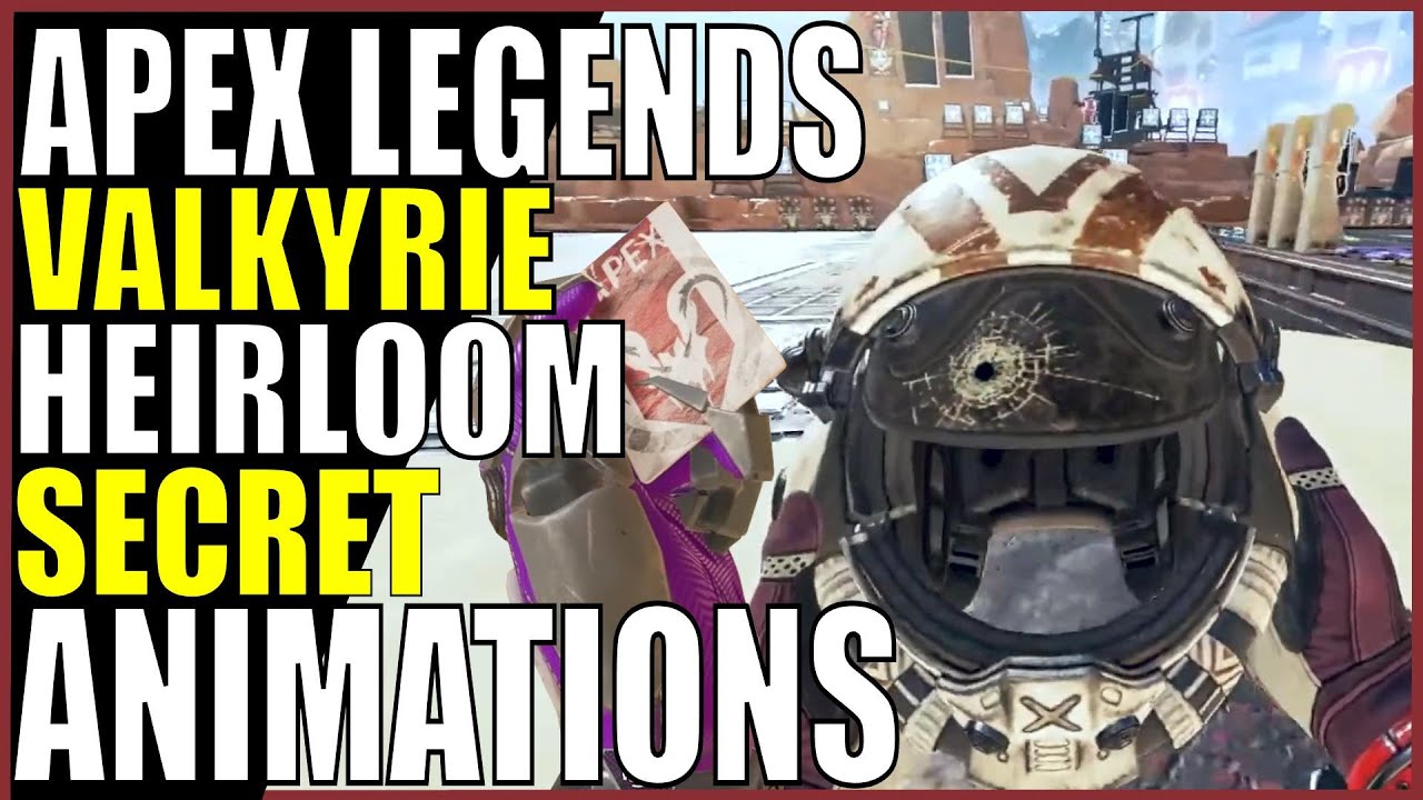 Apex Legends New Valkyrie Heirloom Secret Easter Egg Animation Viper ...