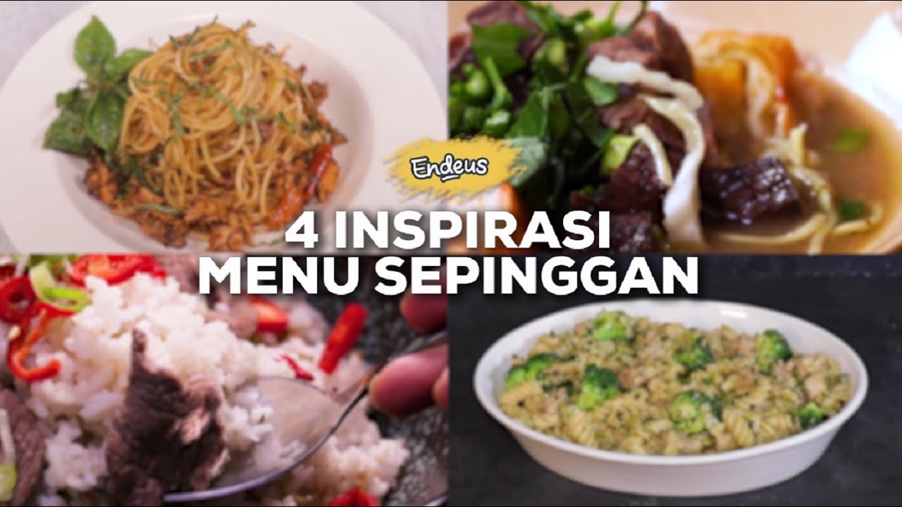4 Inspirasi Menu Sepinggan - YouTube