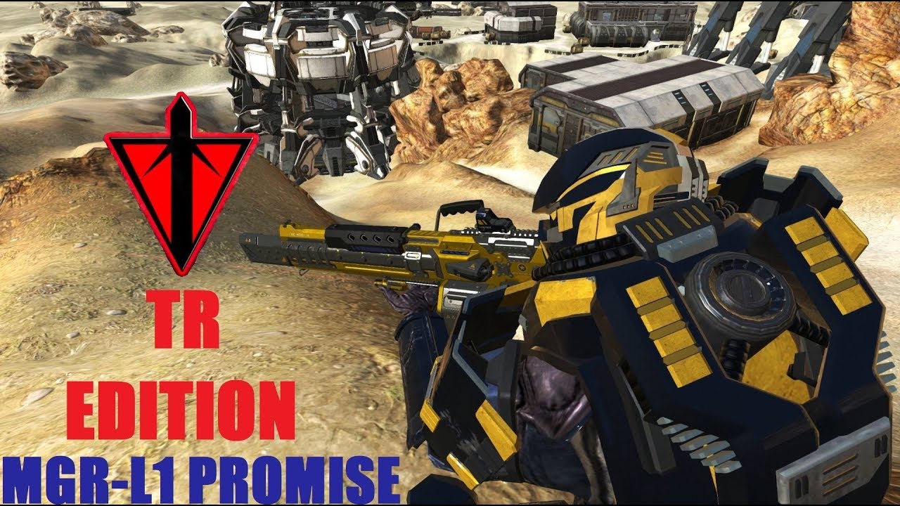 PlanetSide 2 MGR-L1 Promise Gameplay: TR Edition - YouTube