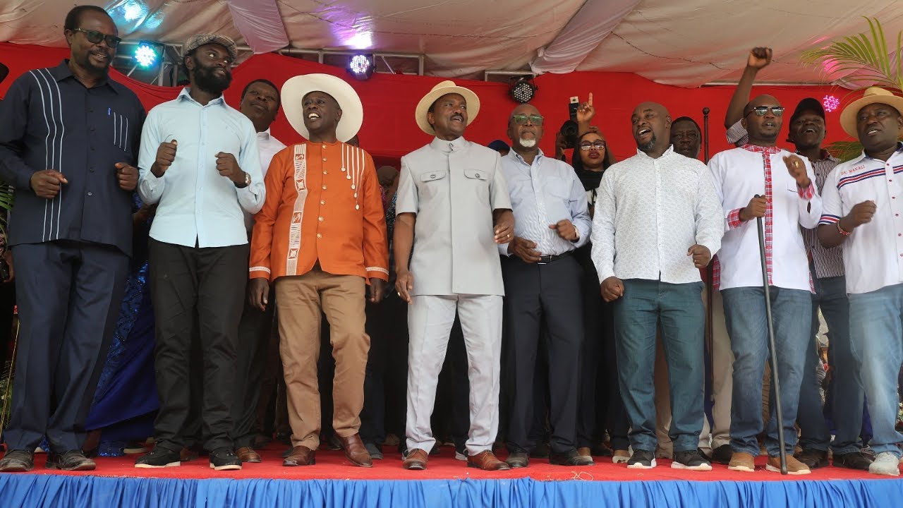 LIVE: GACHAGUA AND KALONZO AT KALONZO'S HOME TSEIKURU DURING KAMBA ...